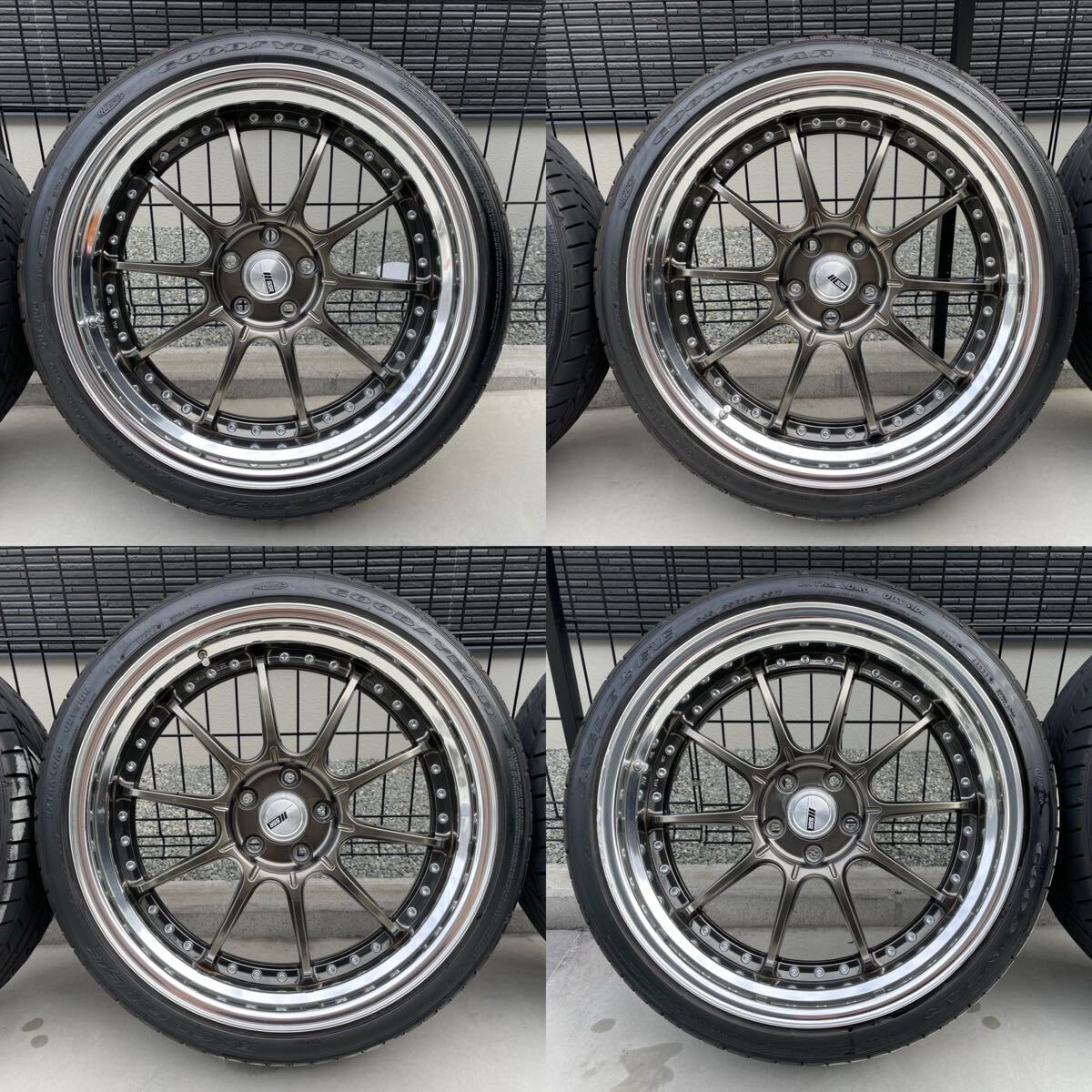 SSR プロフェッサーSP5 20×9.0＋37 グッドイヤーイーグルLS EXE 245/35R20 段リム ステップリム クラウンスカイラインフーガレクサスES /【Buyee ...
