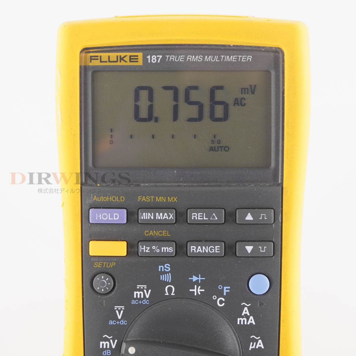 [DW] 8日保証 校正2024年6月期限 187 FLUKE TRUE RMS MULTIMETER DIGITAL MULTIMETER ...