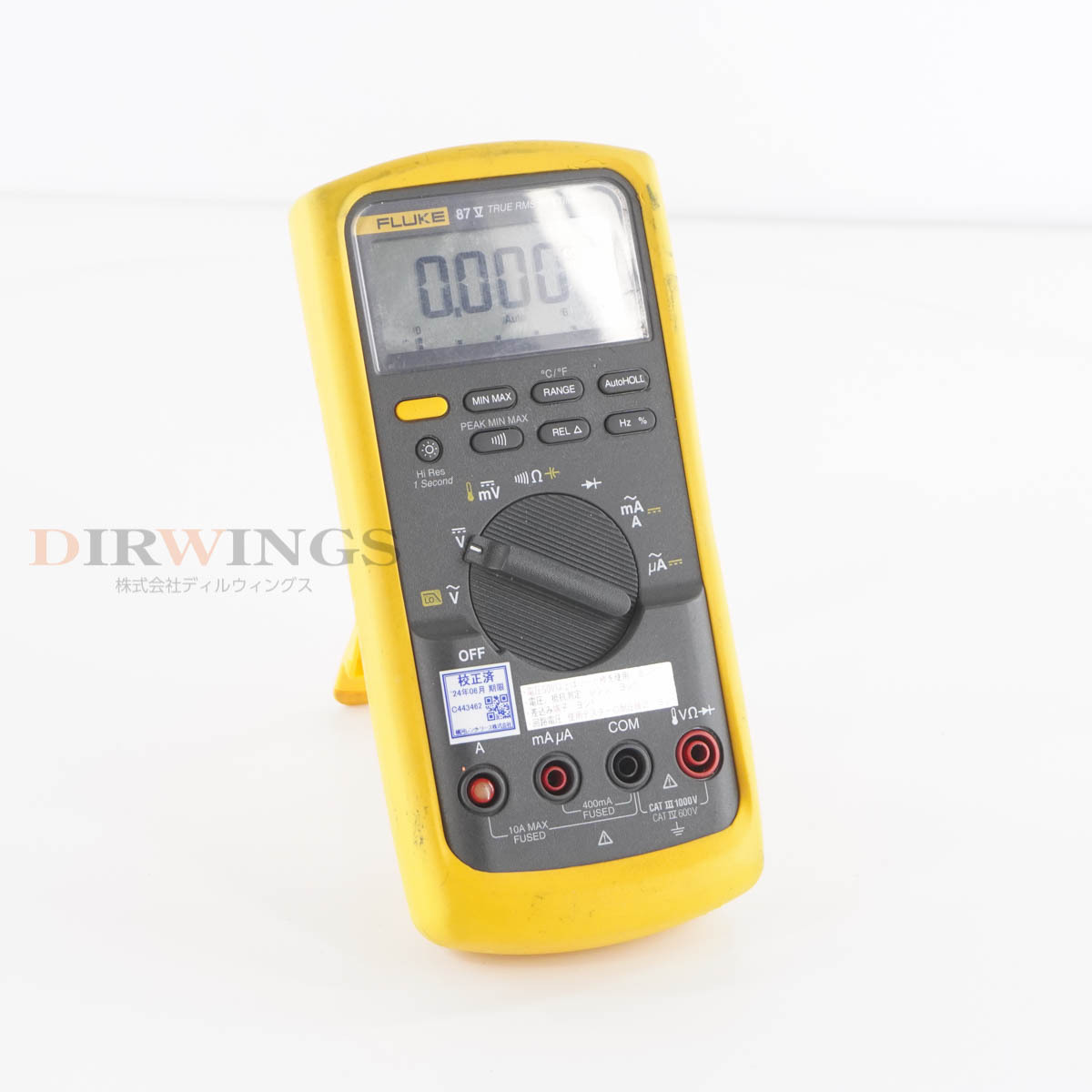 [DW]8日保証 校正2024年6月期限 87V 87 V FLUKE TRUE RMS MULTIMETER DIGITAL ...