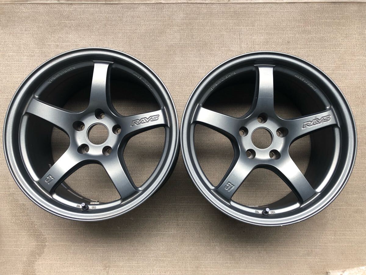 RAYS GramLights 57CR 17x9J+22 PCD114.3 5H 2本 G2(ガンブルーII) WRX STI(6pot ...