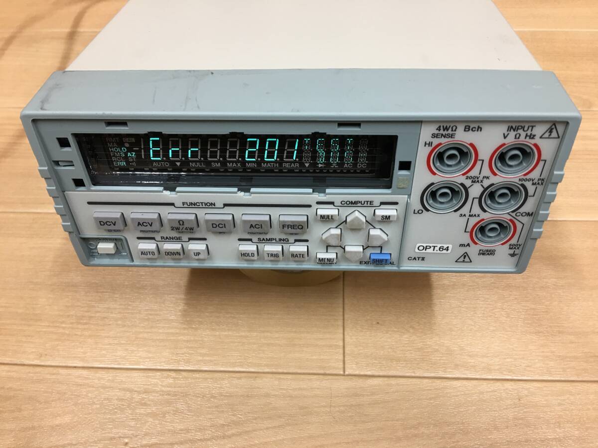 A22091)ADCMT 7461A Digital Multimeter デジタルマルチメーター 訳あり /【Buyee】 Buyee ...
