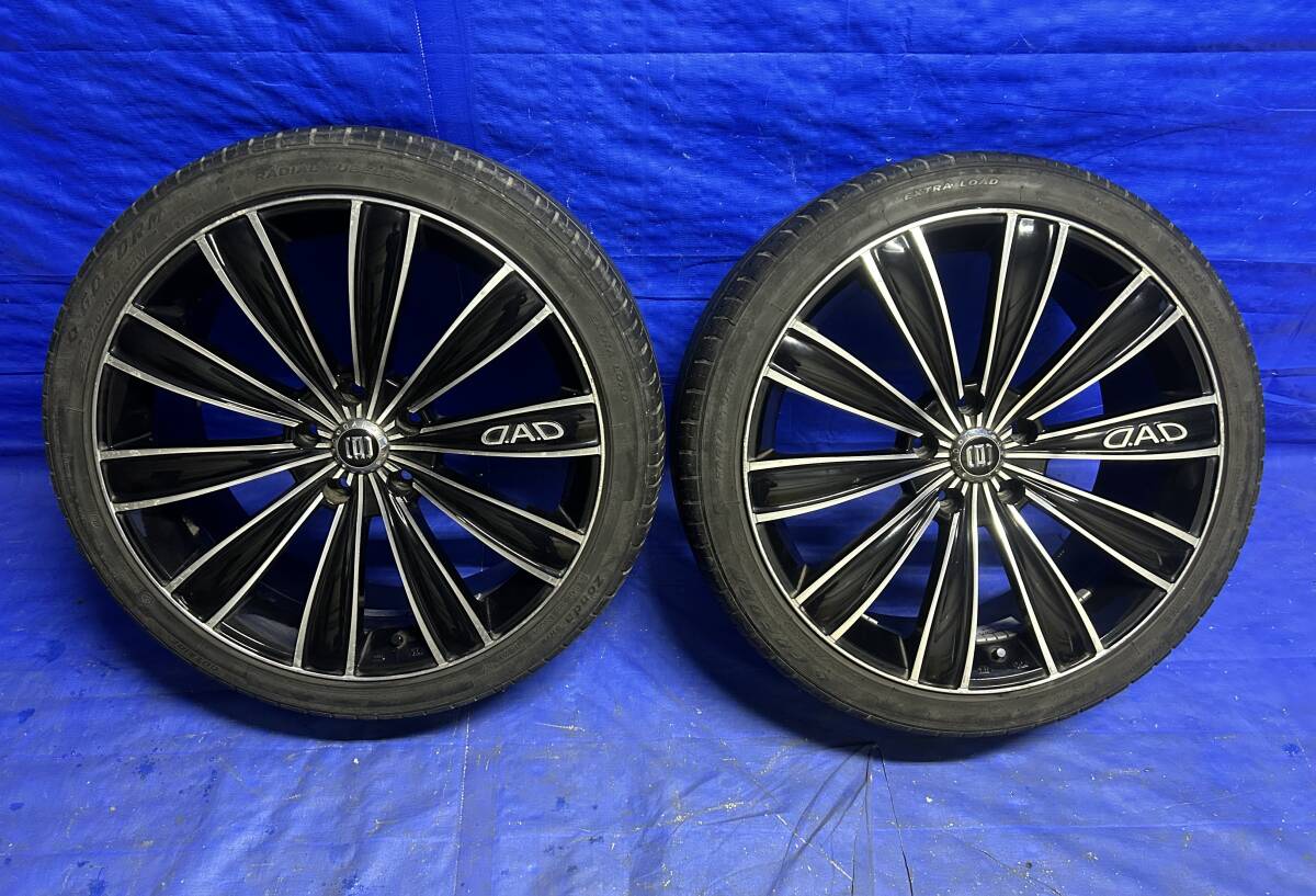 アルミホイール DAD ギャルソン 19x8J PCD 114.3 5H オフセット 不明 2本セット タイヤ溝無し 2個口発送 /【Buyee】 Buyee - Japanese Proxy ...