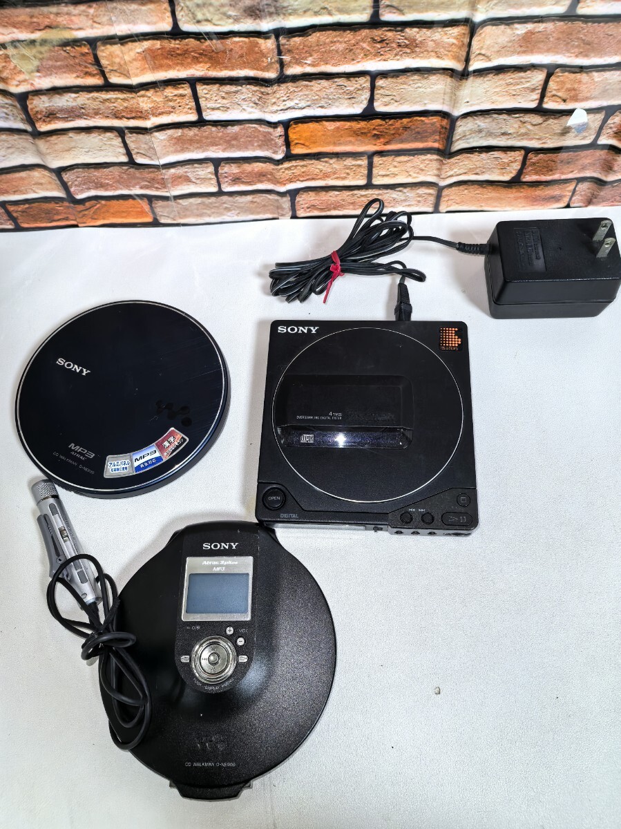 SONY CD WALKMAN MP3 D-NE830 D-250 D-NE900 CDウォークマン 本体のみ3本入 動作未確認(ゆ) /【Buyee】 Buyee - Japanese ...