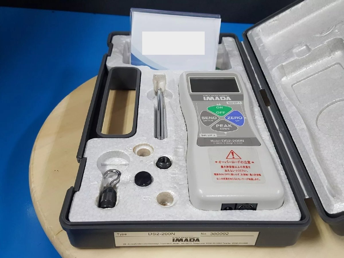 [NBC]「現状販売」イマダ(IMADA) DS2-200N デジタルフォースゲージ Digital Force Guage (中古 6541 ...