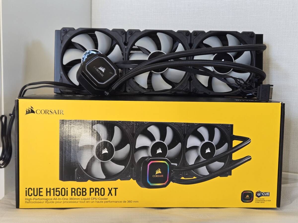 コルセア 360mm 簡易水冷 Corsair iCUE H150i RGB PRO XT CW-9060045-WW 【中古】 /【Buyee】 Buyee - Japanese Proxy ...