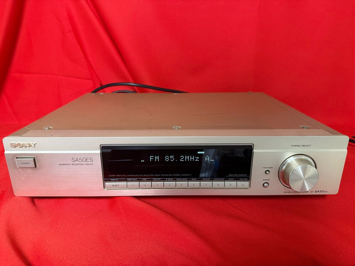 【ジャンク品】 SONY ソニー ST-SA50ES FM/AM STEREO チューナー TUNER /【Buyee】 Buyee ...