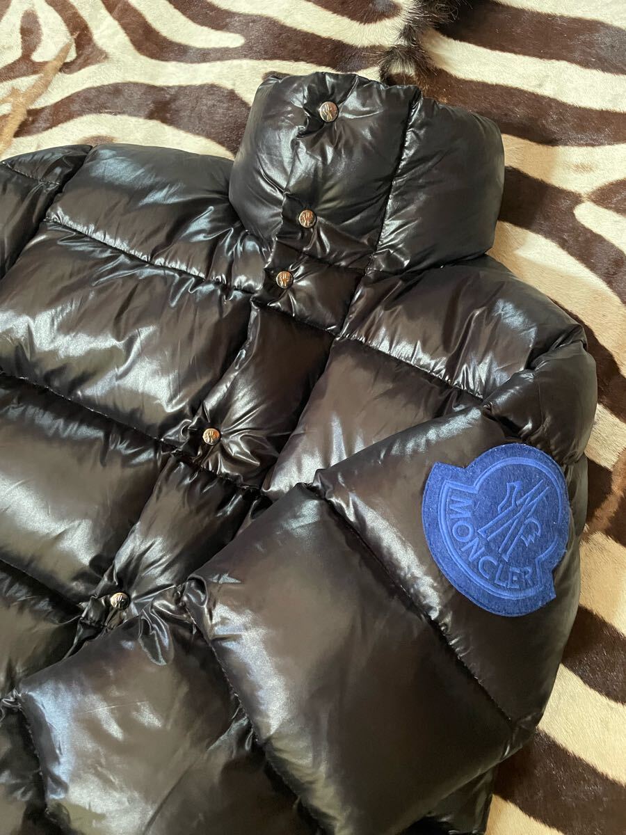 MONCLER GENIUS モンクレール ジーニアス 1952 DERVAUX デルヴォー 2018AW ダウンジャケット 黒 ブラック BLACK デカワッペン /【Buyee ...