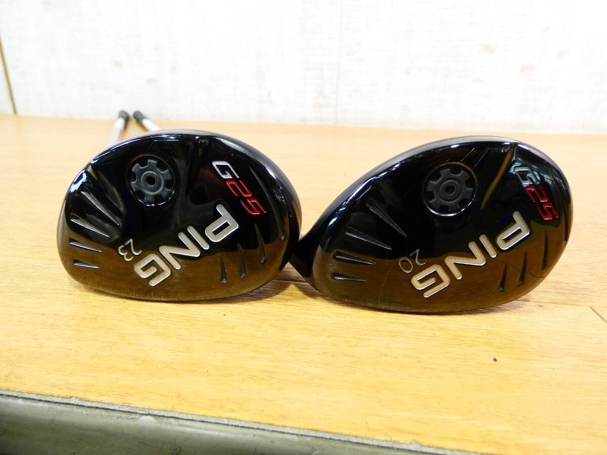 PING ピン ユーティリティ 2本セット G25 TFC 360 FLEX:S 20 23 現状品＠140(02) /【Buyee】 Buyee - Japanese Proxy ...