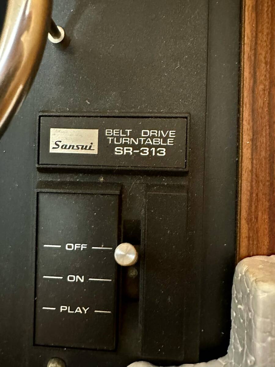 箱入 SANSUI サンスイ SR-313 ターンテーブル レコードプレーヤー no.263 /【Buyee】 Buyee - Japanese Proxy Service | Buy ...