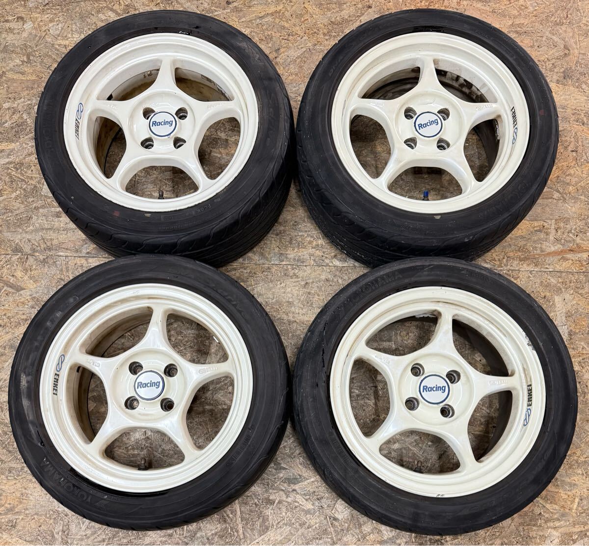 【希少！】ENKEI エンケイ RP01 15インチ 7J＋35 PCD100 4穴 4H ロードスター シビック フィット ヴィッツ ヤリス アクア MR-S 当時物絶版 /【Buyee ...