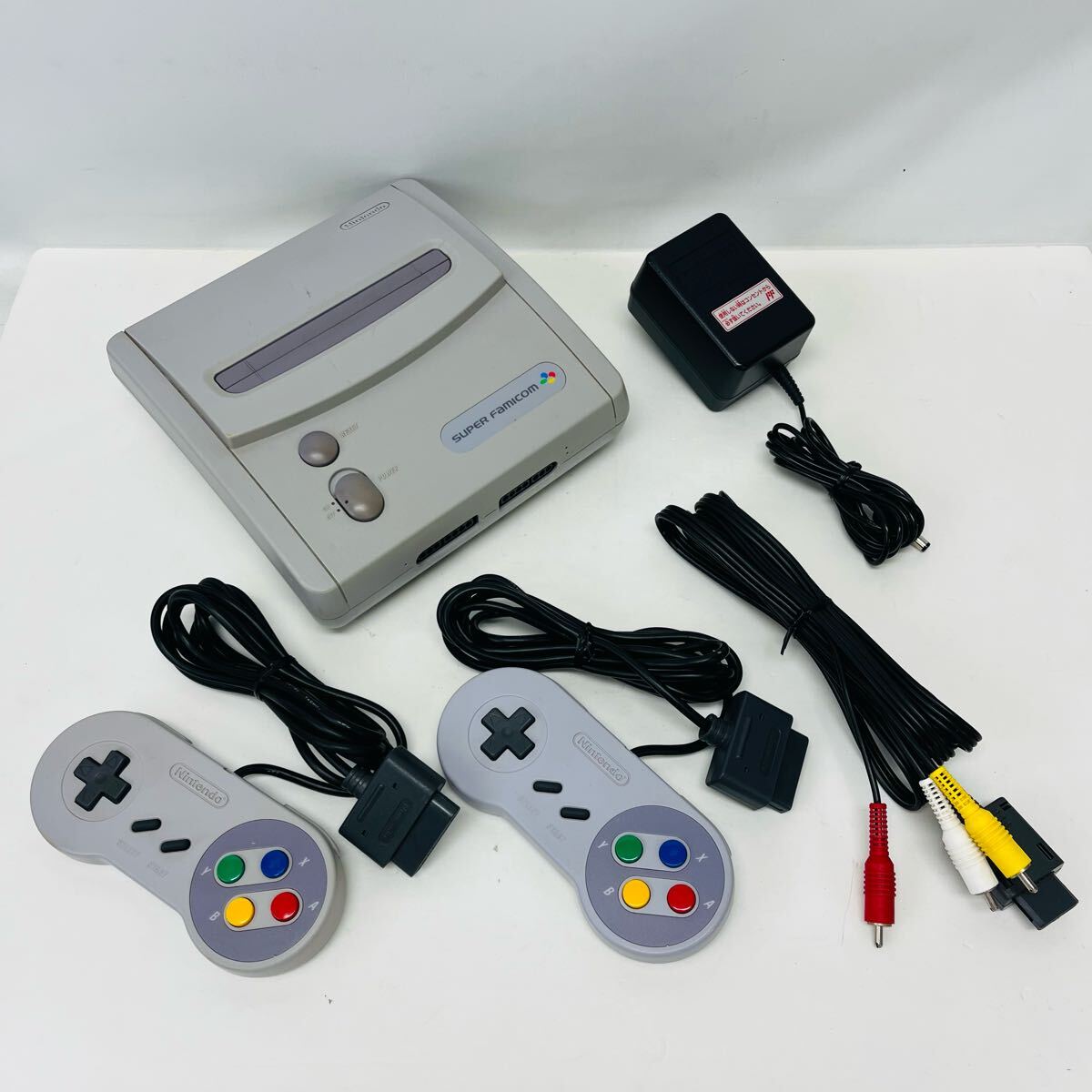 ☆1円〜☆ 任天堂 スーパーファミコン ジュニア SUPER FAMICOM Jr. 本体 コントローラー 一式 セット スーパーファミコン ...