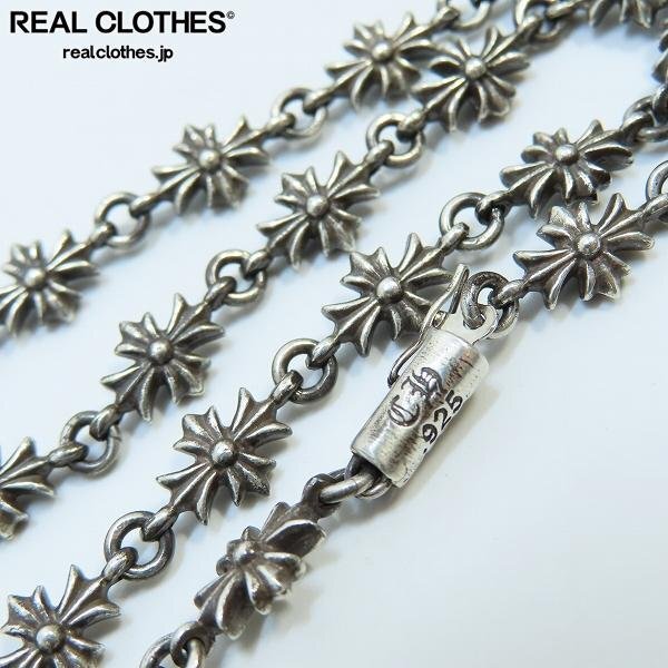 CHROME HEARTS/クロムハーツ TINY E CH PLUS NECKLACE/タイニーE CHプラス ネックレス 20インチ ...