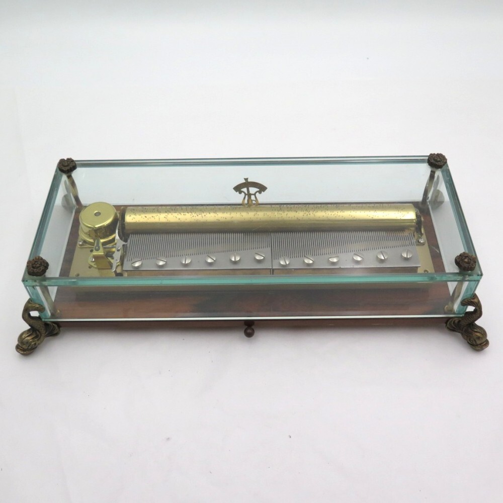 1円〜 REUGE リュージュ ショパン Polonaise/Tristesse/Impromptu 144弁 オルゴール 動作確認済 現状品 ...