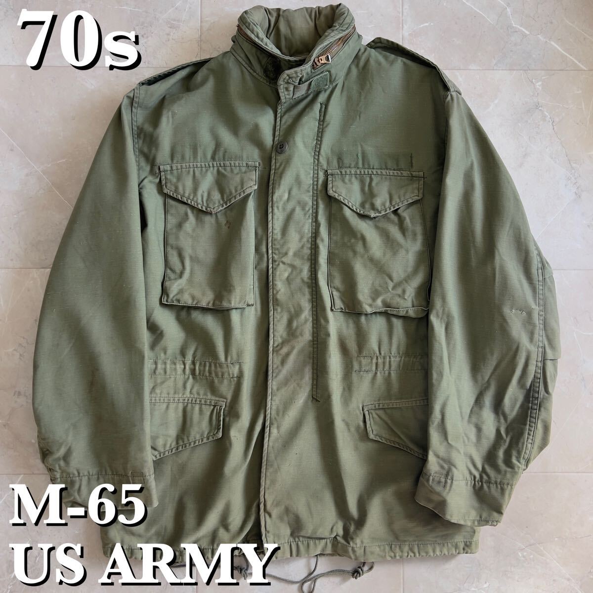 70s M-65 US ARMY フィールド ジャケット モッズコート scovill ヴィンテージ ビンテージ 70年代 検 60s USA製 グレーライナー M65 /【Buyee ...