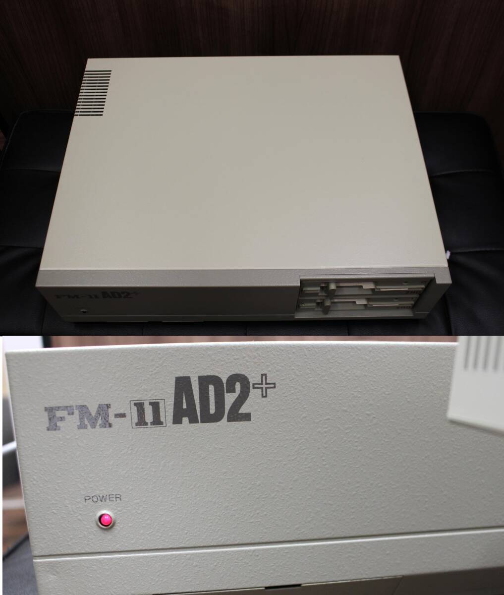 【中古品扱い 通電のみ確認済】FUJITSU 富士通 パソコン FM-11 AD2+ MB25046 キーボード FUJITSU MICRO ...
