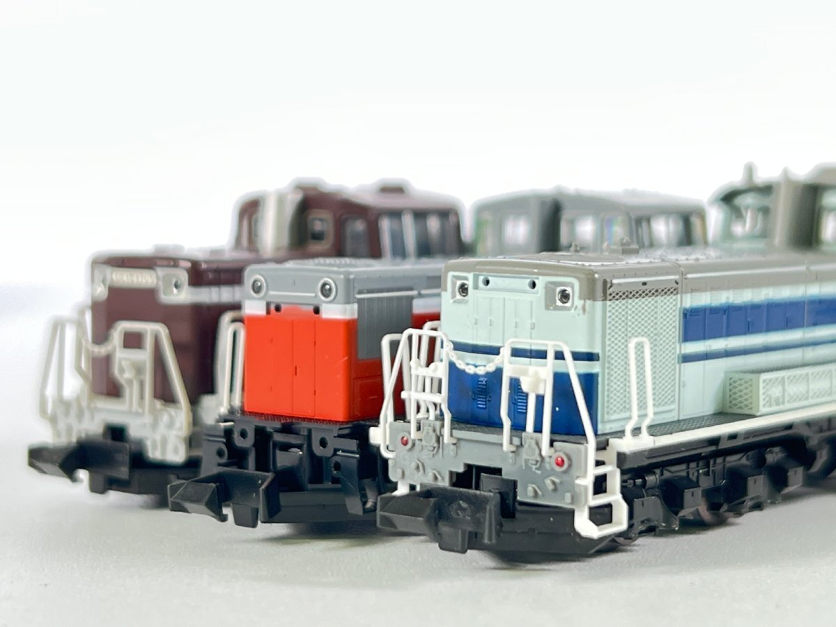5-157＊Nゲージ TOMIX ディーゼル機関車 まとめ売り 2228 国鉄DD13 600形(寒地型) 2285 JR DE10形(ブラウン) 他 トミックス 鉄道模型(nrs ...