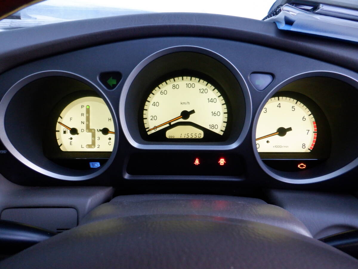 即決 H13年 JZS160 アリスト S300 ウォールナット 2JZ-GE メーター 走行約115555km /14【7-1914 ...
