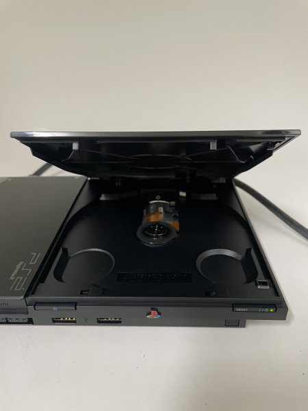 【中古・現状品】ほぼ未使用 通電のみ確認済 PlayStation2 プレステ 本体 SCPH-90000 チャコールブラック PS2 1FA ...