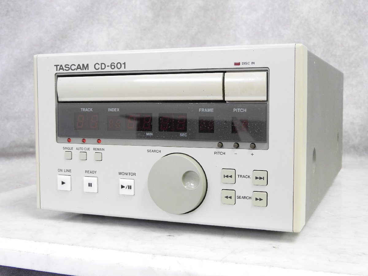 【C】TASCAM CD-601 業務用CDプレーヤー タスカム 3003211 /【Buyee】 Buyee - Japanese Proxy Service | Buy from Japan!