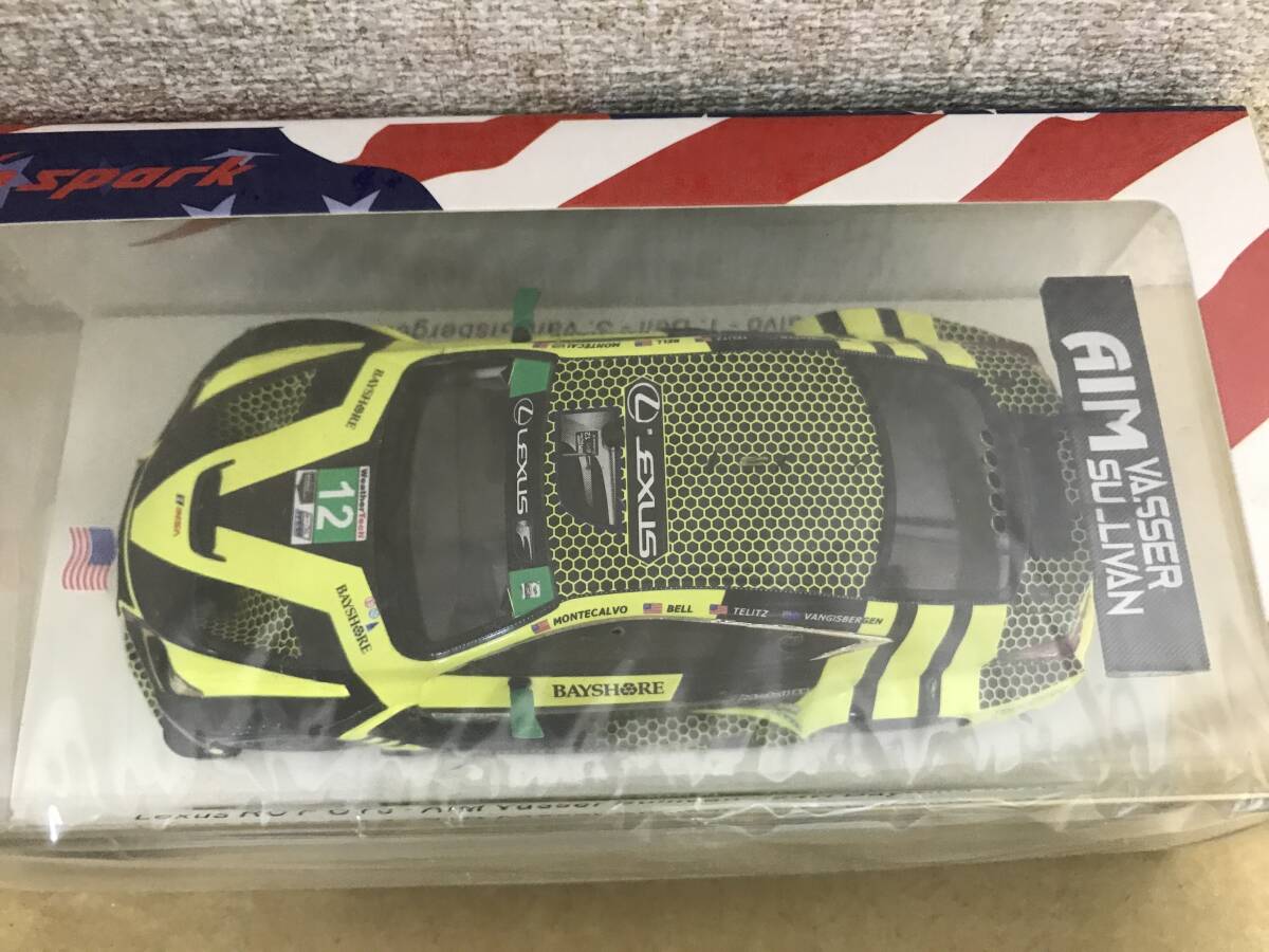 ★1/43 Lexus RC F GT3 No.12 AIM Vasser Sullivan 2020 デイトナ24時間 F.Montecalvo/T.Bell/S.van Gisbergen ...