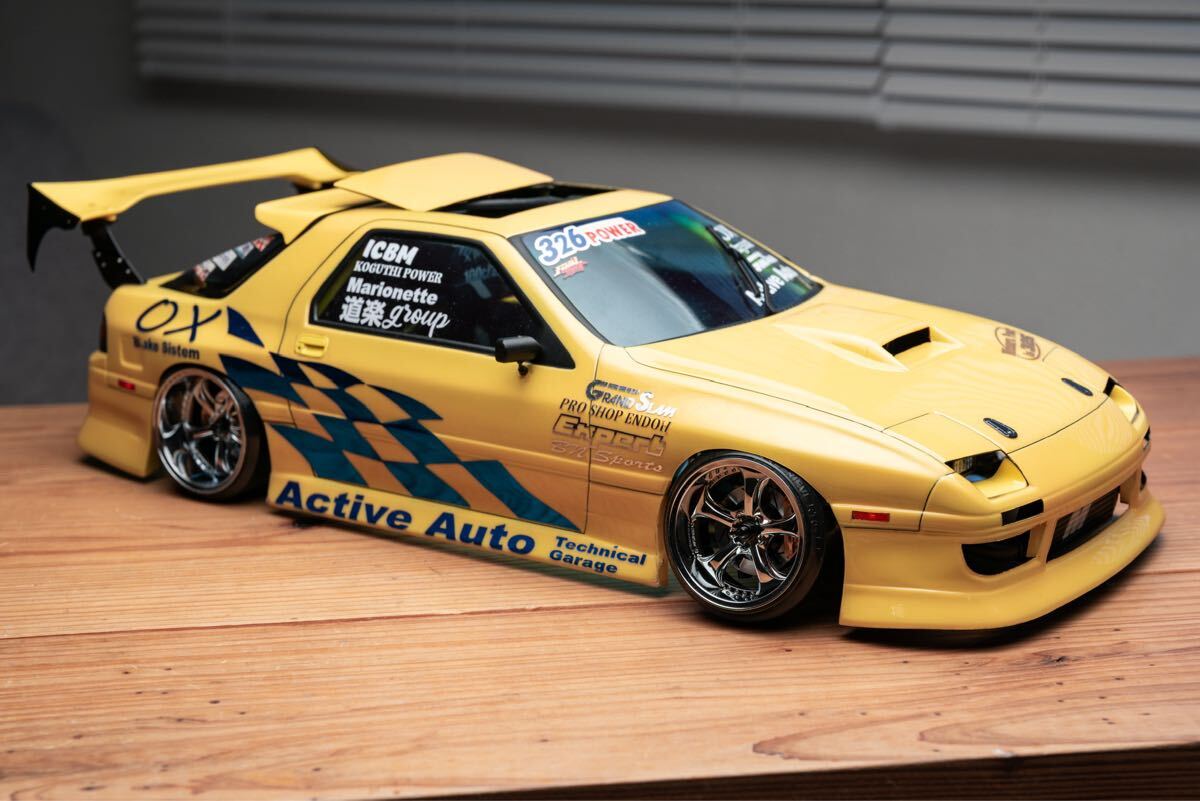 1/10 パンドラRC製 326POWER FC3S RX-7 ボディ | PANDORA RC Lexan Body Drift BN ...