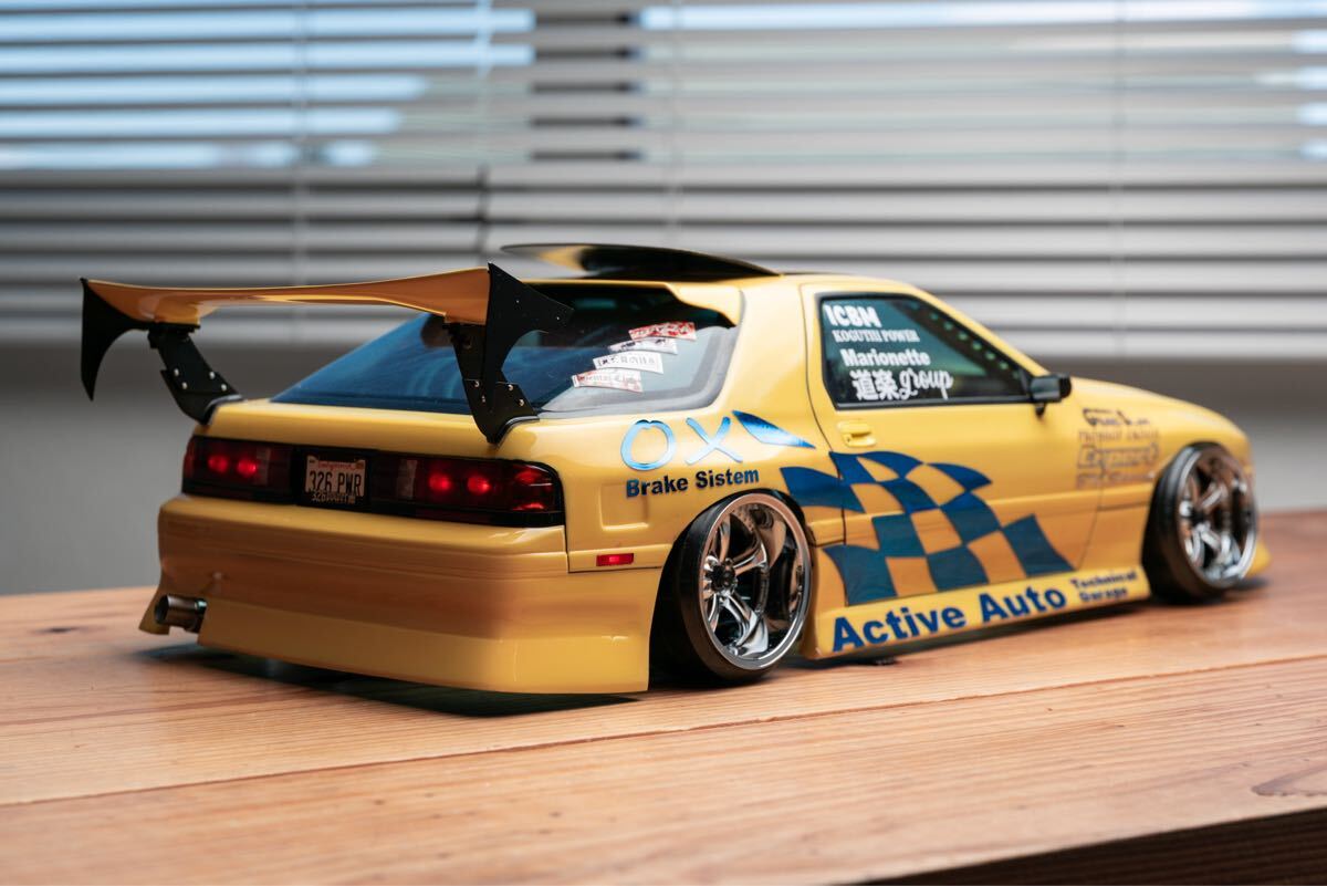 1/10 パンドラRC製 326POWER FC3S RX-7 ボディ | PANDORA RC Lexan Body Drift BN ...