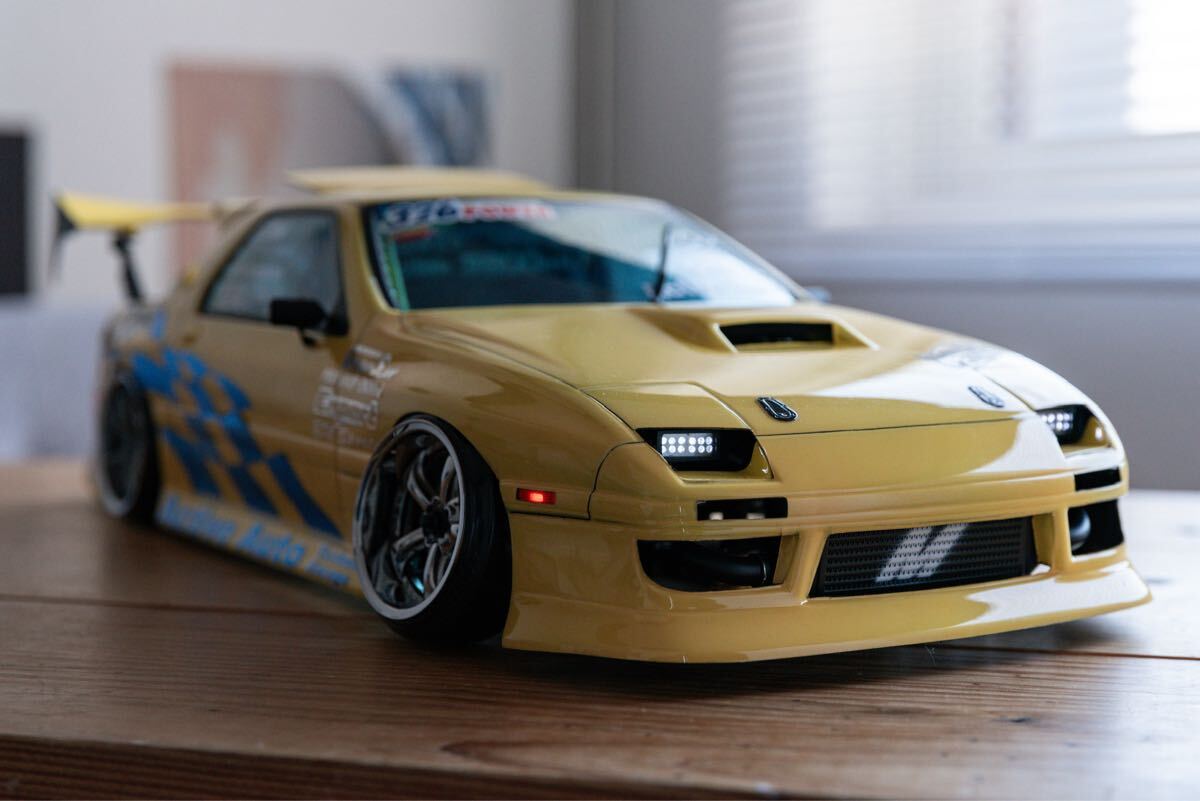 1/10 パンドラRC製 326POWER FC3S RX-7 ボディ | PANDORA RC Lexan Body Drift BN ...