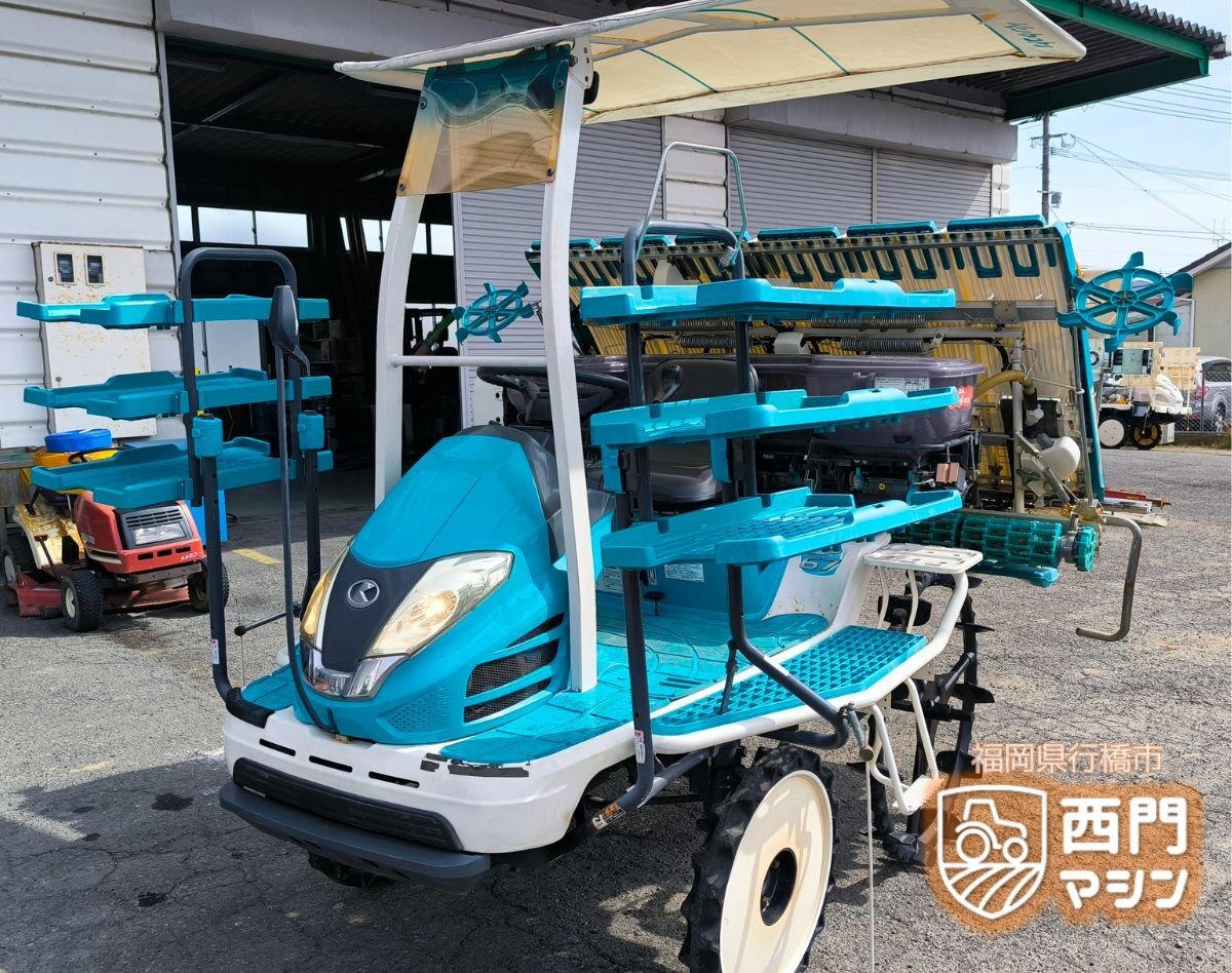 田植機 ZP67 KUBOTA クボタ 6条 エンジン始動良好 パワステ 4WD 20PS 福岡 行橋 農機具 中古 1061 /【Buyee】 Buyee - Japanese Proxy ...