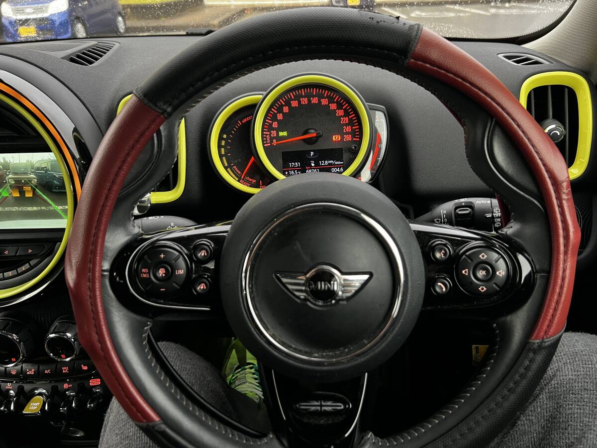 個人★BMW MINI COOPER SE CROSSOVER F60 PHEV★HDD NAVI PIONEER 専用SPEAKER ブラックアウトライトベゼル、MINI YOURS 50万 ...