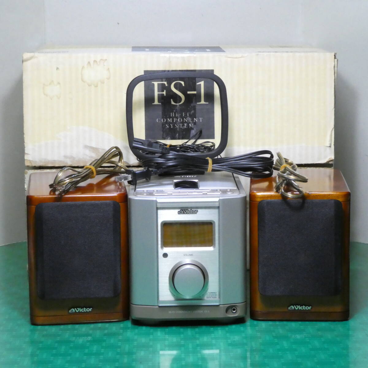 Victor FS-1 CD RECEIVER CA-FS1 SPEAKERSYSTEM SP-FS1 ミニコンポ CDコンポ 日本ビクター CD音出し確認済 元箱発送 /【Buyee ...
