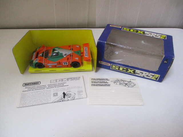 GΣ58 スロットカー マッチボックス SCX SRS2 マツダ 787 1/32 MATCHBOX Mazda 検：ミニカー おもちゃ 玩具 ...