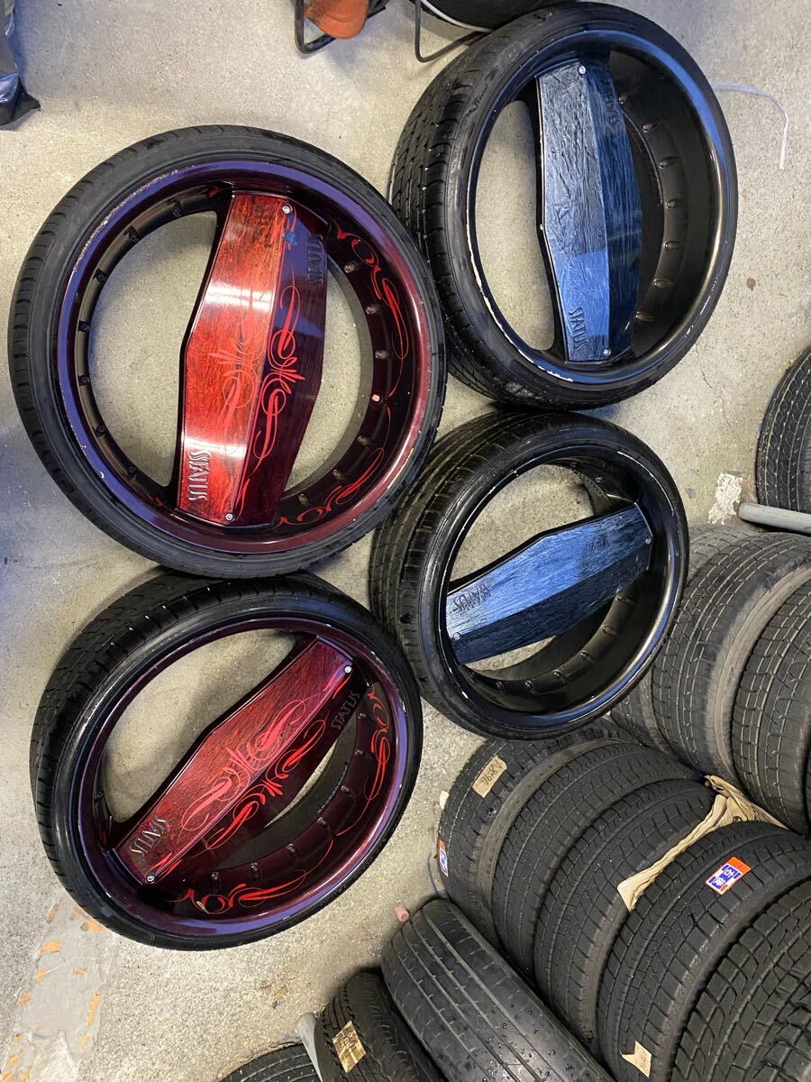 A9153 STATUS GRINDER S815 114.3 22x9J ET40 245/30R22 /【Buyee】 Buyee ...