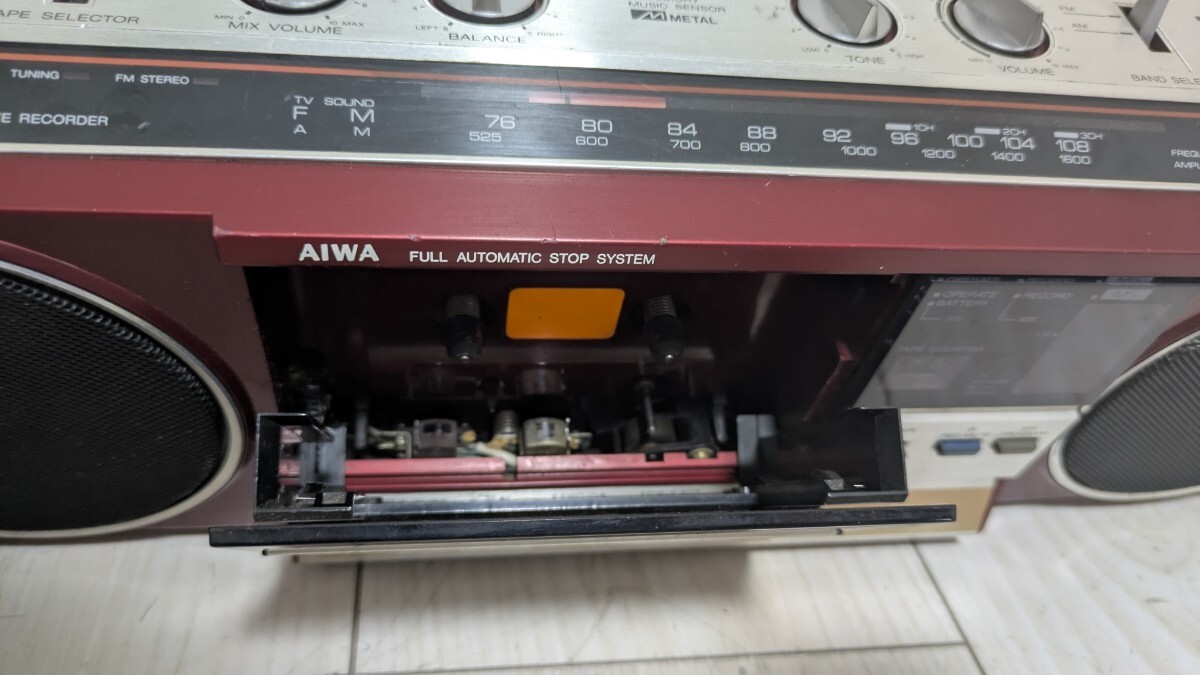 AIWA アイワ CS-J36 FM/AM ステレオラジオカセットレコーダー ラジカセ オーディオ機器 ジャンク /【Buyee】 Buyee - Japanese Proxy Service ...