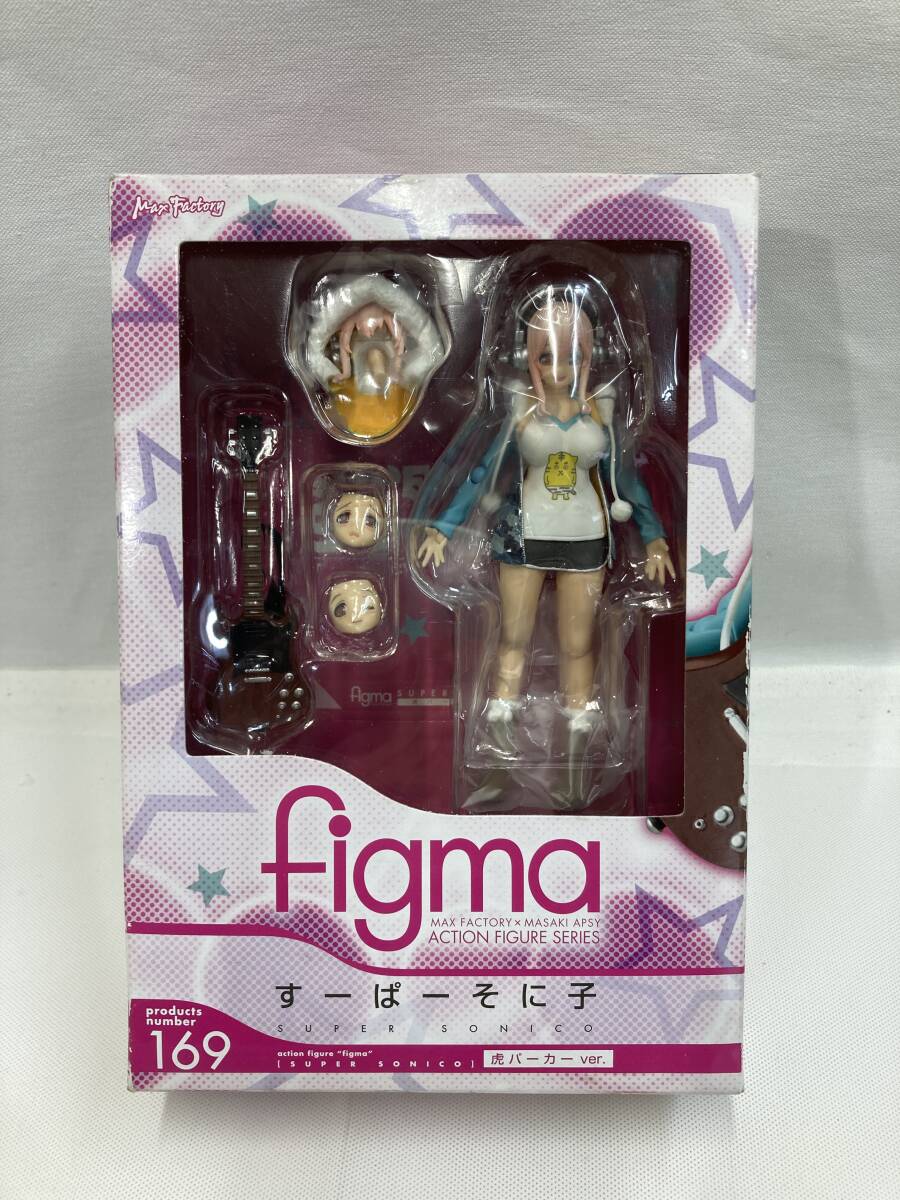 figma 169 すーぱーそに子 虎パーカーver. フィギュア マックスファクトリー 塗装済み可動フィギュア ジャンク品 [922 ...