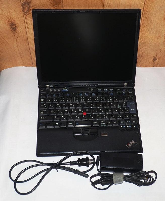 Lenovo ThinkPad X61 TYPE 7675-A81 Core2Duo MEM:4GB HDD:120GB Windows XP ...