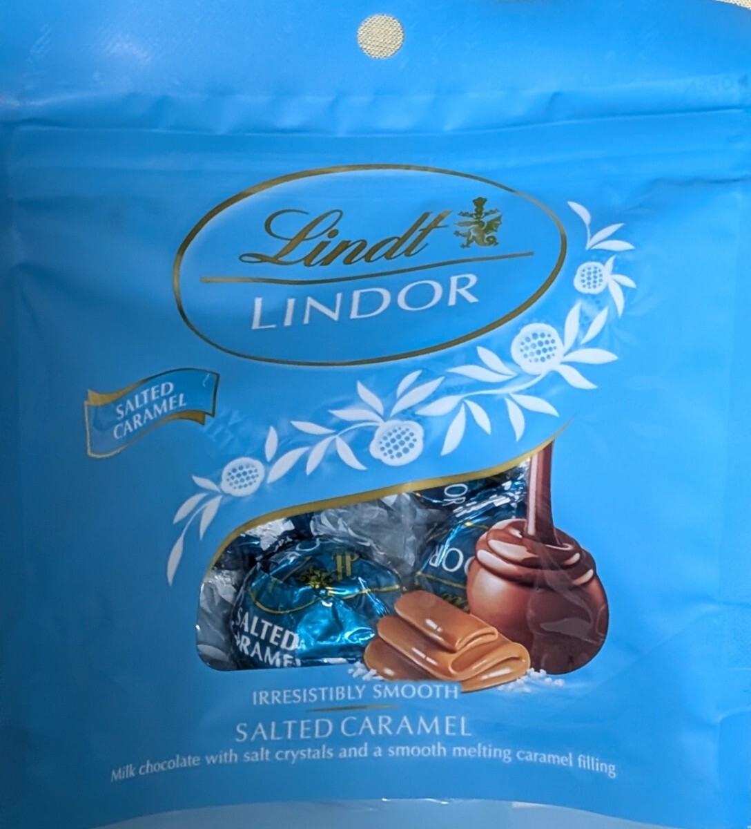 リンツ リンドール ソルテッドキャラメル4P (48g)x4袋 /【Buyee】