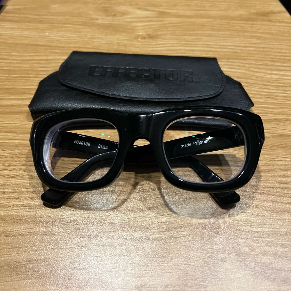 EFFECTOR エフェクター DELTA デルタ BK メガネ ブラック サングラス 鯖江 ウェリントン 黒縁 セルフレーム /【Buyee】 Buyee - Japanese Proxy ...