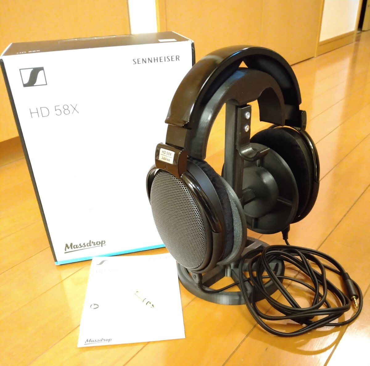 中古品 Sennheiser ゼンハイザー (Massdrop)HD58X Jubilee 使用頻度少美品 /【Buyee】 Buyee ...