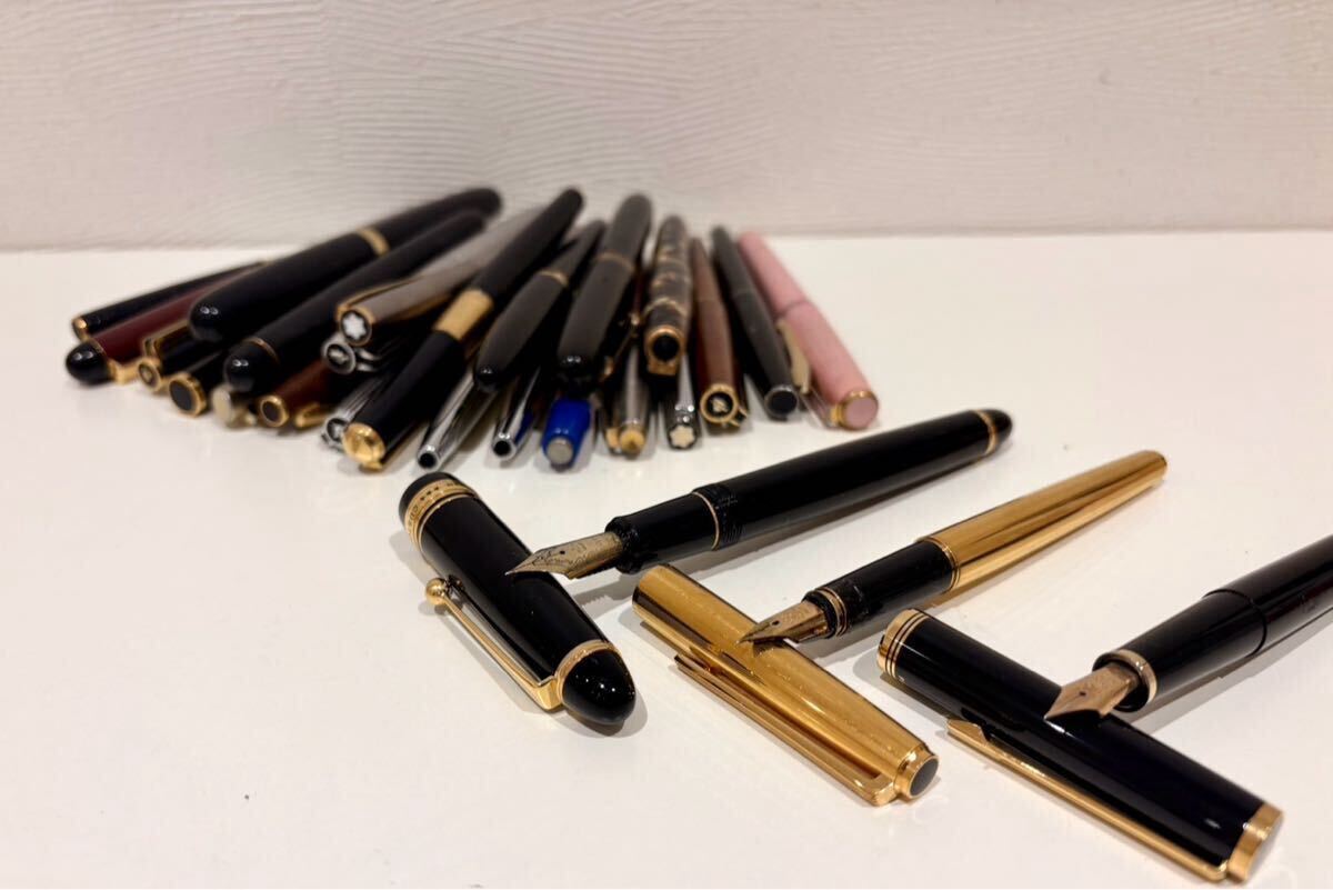 【1円〜！】PILOT パイロット カスタム万年筆 ペン先18K 750/14K 585 MONTBLANC モンブラン 万年筆 大量おまとめ！ /【Buyee】 Buyee ...