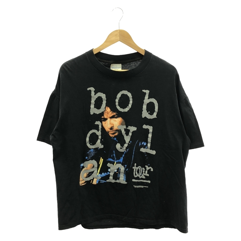 【中古】BROCKUM 90s ボブディラン 92年ツアー S/S Tee ブラック サイズXL 縮み[240024499424] /【Buyee】