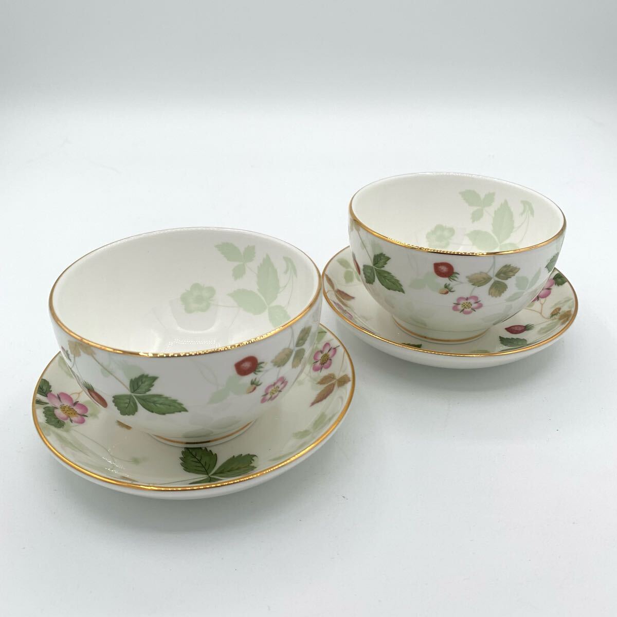 【オススメ】 ☆ WEDGWOOD ウェッジウッド ワイルドストロベリー ジャパニーズ ティーカップ＆ソーサー 2客セット ☆ 湯呑み／洋食器 /【Buyee】 Buyee ...