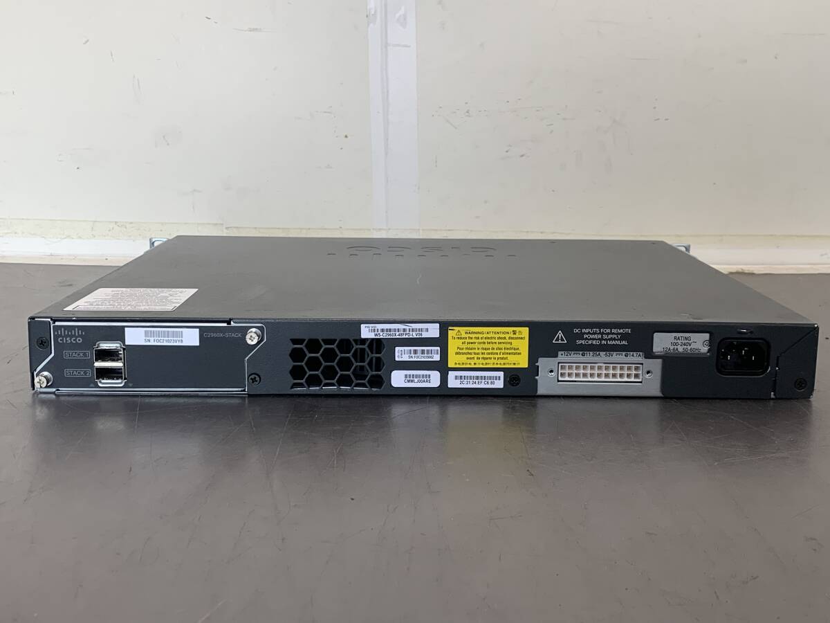 326 CISCO WS-C2960X-48FPD-L V06 /【Buyee】 Buyee - Japanese Proxy Service ...