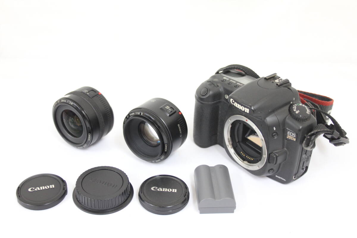 【返品保証】 キャノン Canon EOS 20Da EF 50mm F1.8 II 28mm F2.8 バッテリー付き デジタル一眼 M4250 /【Buyee】 Buyee ...