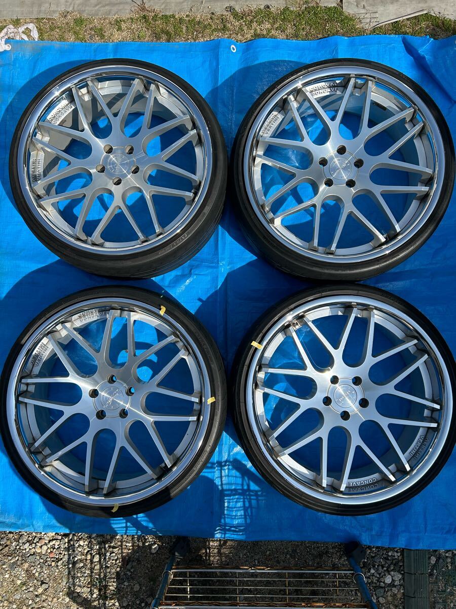 VERTINI CONCAVE ヴェルティ二コンケーブ/22x9J+38/PCD:114.3/5穴/3BA. DBA-GGH30Wアルファード/6BAハリアー/5BAレクサスRX/NX/CX ...