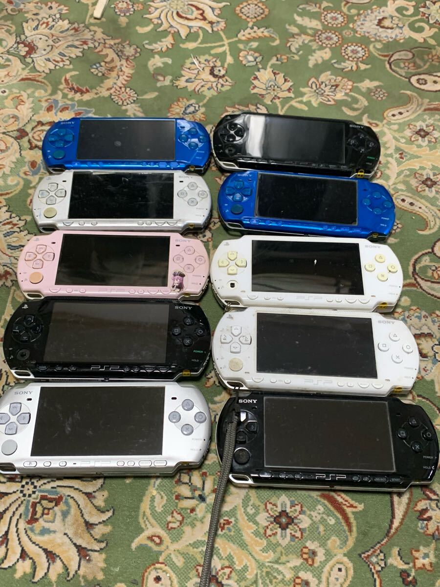 SONY ソニー PSP PSP-3000 PSP-2000 プレイステーションポータブル ゲーム機 PSP-1000 まとめて 10台セット！ジャンク品 /【Buyee】 Buyee ...
