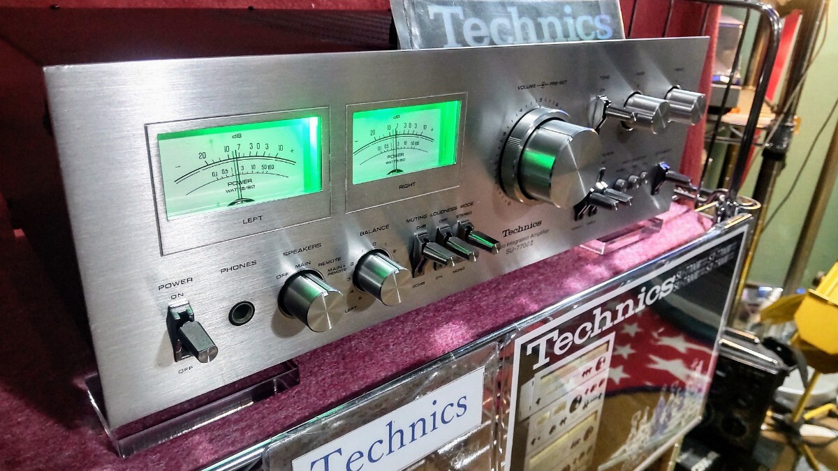 テクニクスプリメイン SU-7700Ⅱ 昭和のイケイケモデルその255青色照明が超～格好イイの別バージョン仕様 動作良好6000円スタートです！！ /【Buyee】 Buyee ...