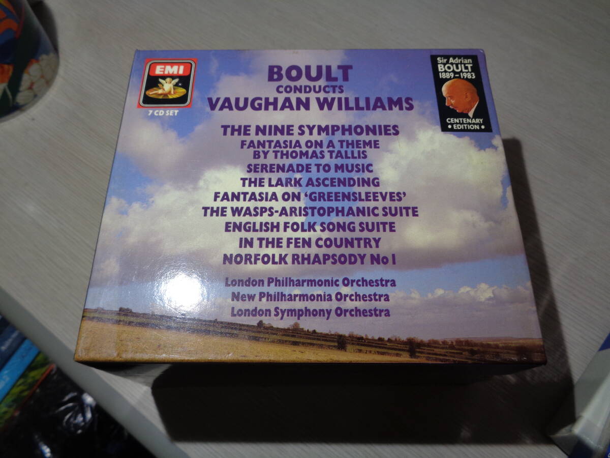 サー・エイドリアン・ボールト,SIR ADRIAN BOULT/BOULT CONDUCTS VAUGHAN WILLIAMS(UK/EMI ...