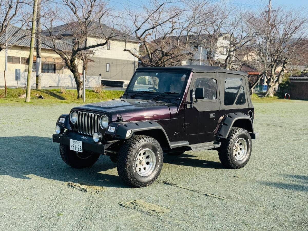 ラングラージープ スポーツトップ 5MT 4WD E-TJ40S 走行距離87,000km H9/1 車検R7/5まで /【Buyee】 Buyee - Japanese Proxy ...