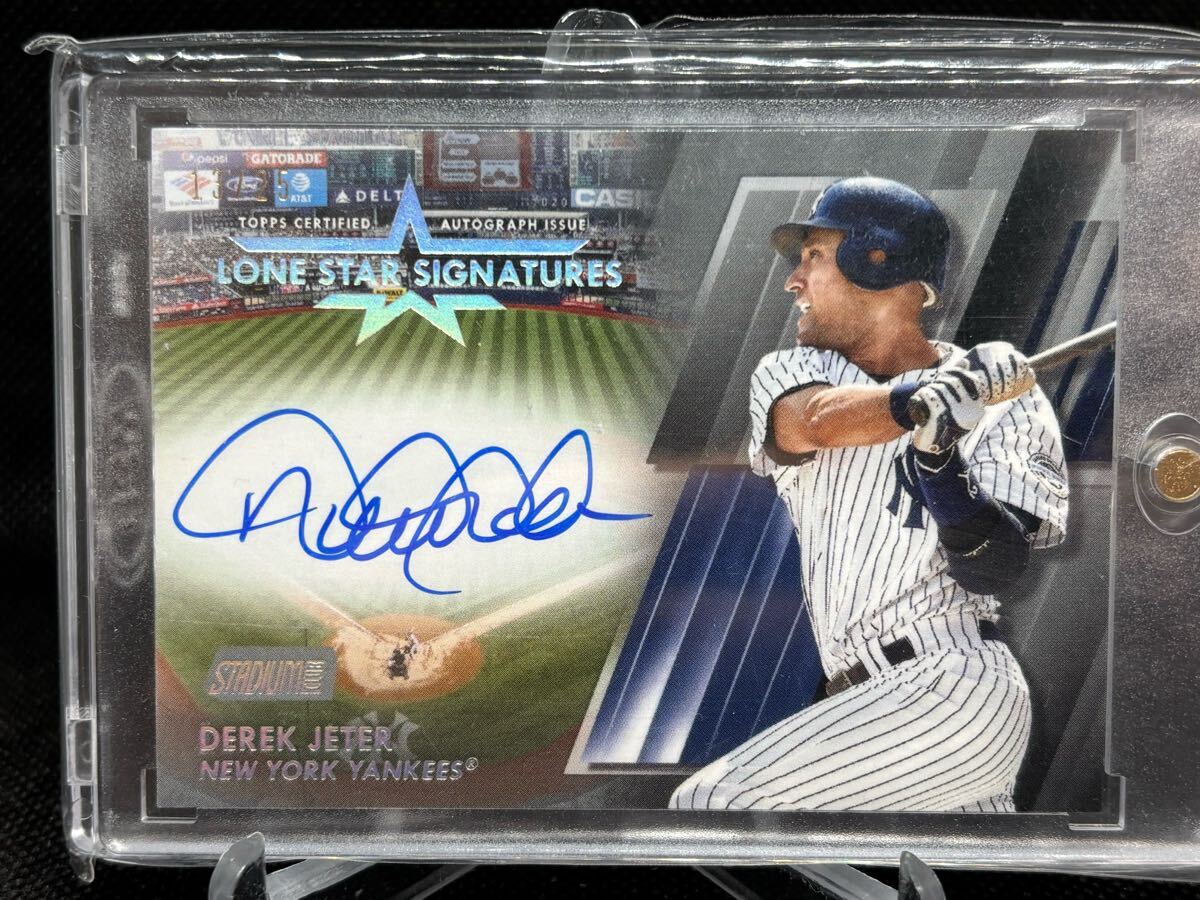 25枚限定！topps stadium club DEREK JETER auto 直筆サインカード /【Buyee】 Buyee ...
