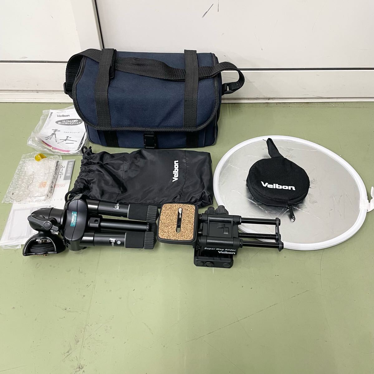 Velbon ULTRA LUXi mini 三脚 カメラ 反射板 雲台 QHD-61 Super Mag Slider ベルボン /【Buyee】 Buyee - Japanese ...